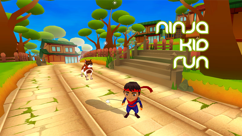 Ninja Kid Run на андроид скачать бесплатно с «Игроид»